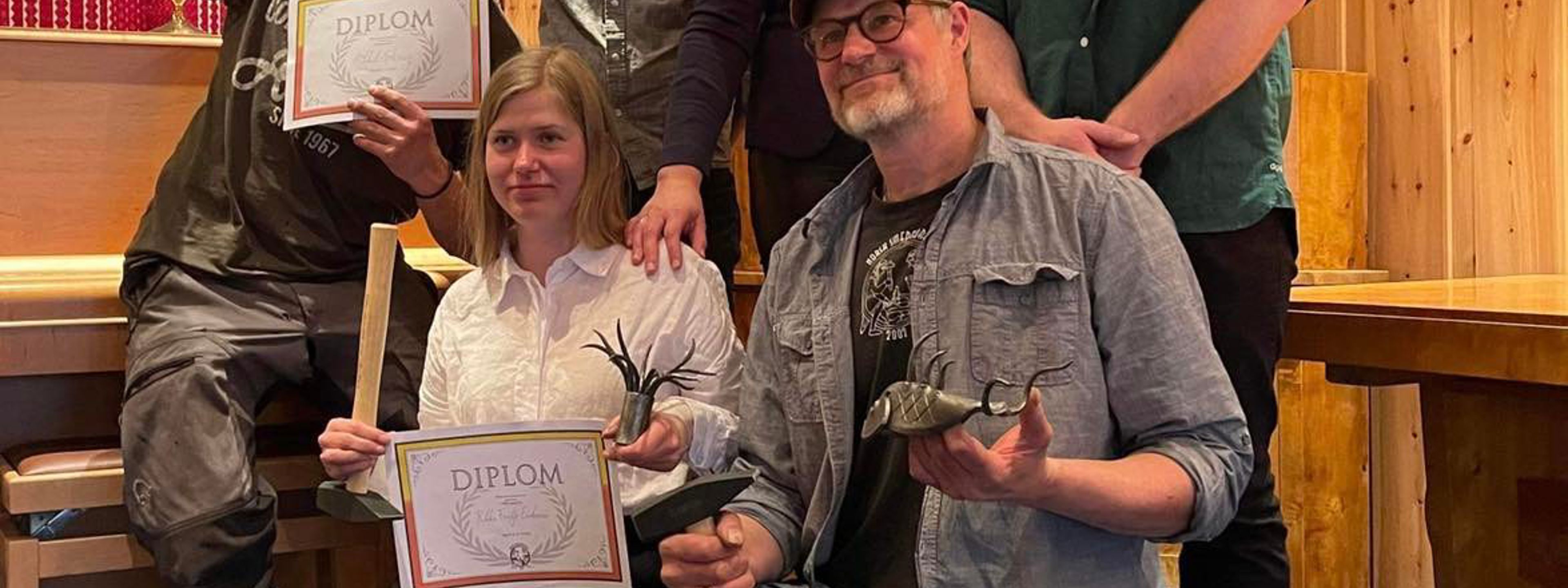 Førsteplass i NM i smiing